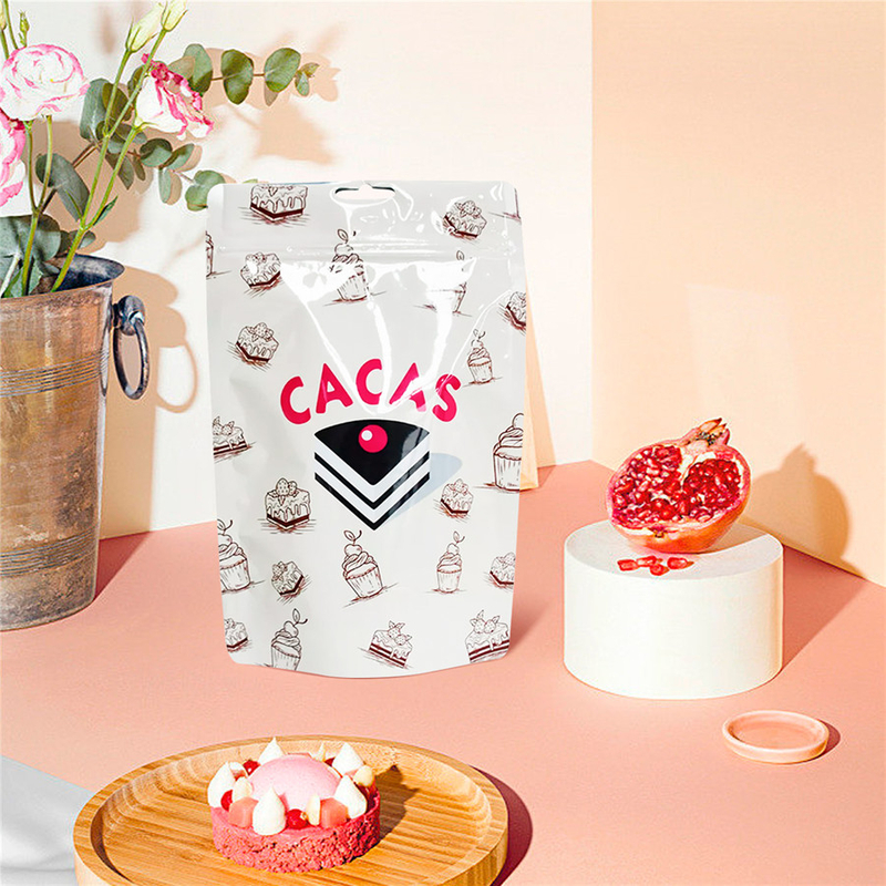 100 Home Compostable Food Packaging Stand Up Pouches Child Resistant ...